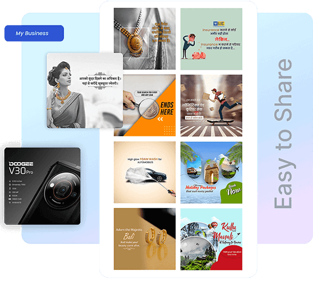 Festival Poster Maker | Business Marketing Post Maker - Brands.live